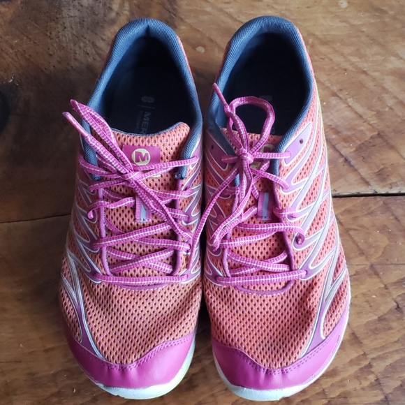 Merrell | Shoes | Merrell Hiking Sneakers Pink | Poshmark